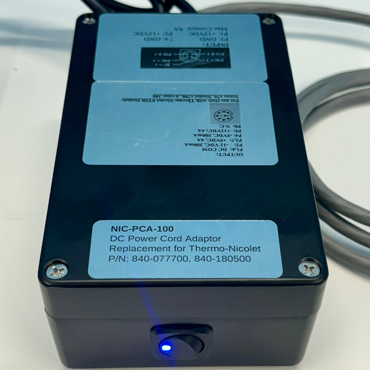 (NIC-PCA-100) Power Supply for Thermo Nicolet FTIR Models: 4700, 6700, – White Bear Photonics