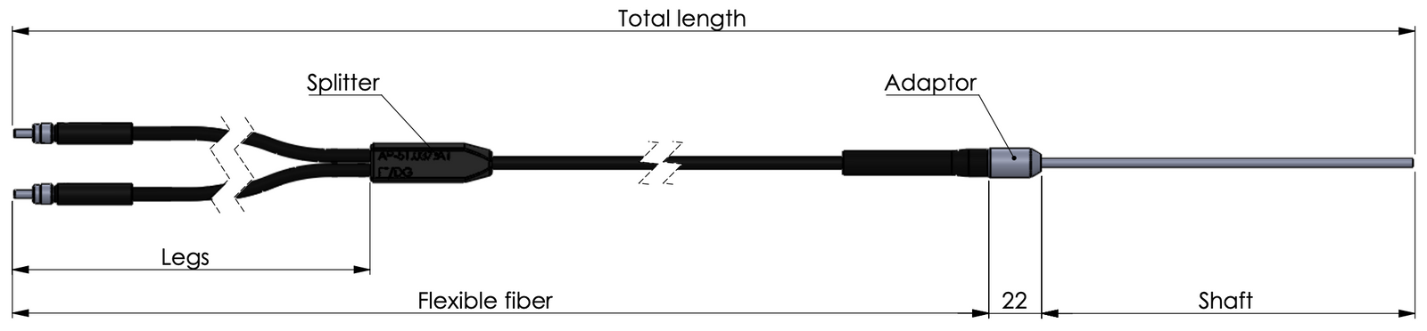 Art Photonics Specular Reflection Fluo Probes