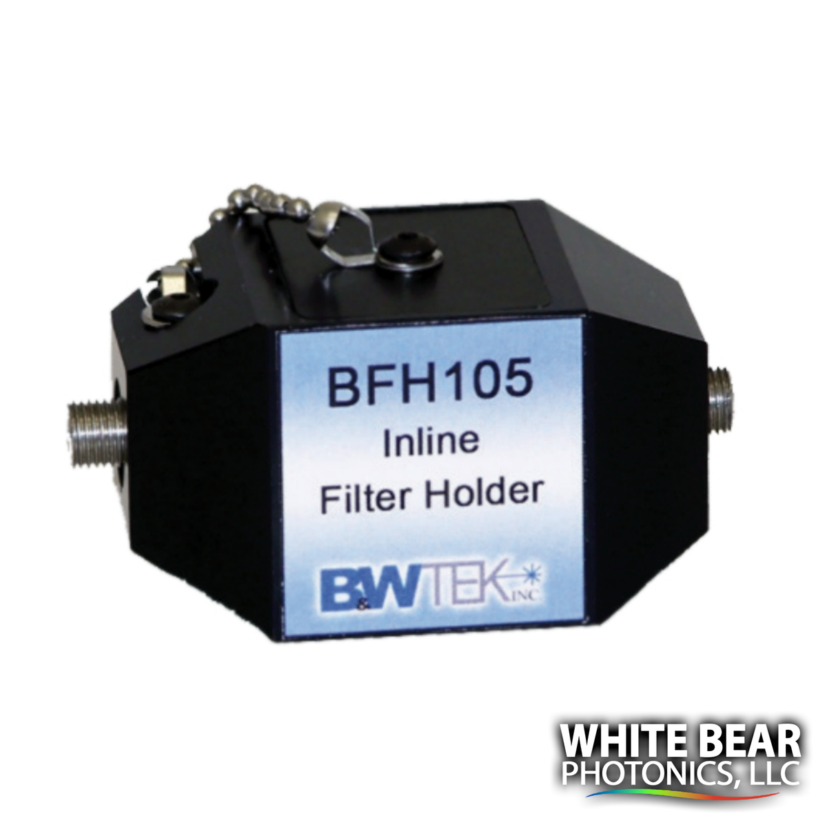 Fiber Coupled Inline Filter Holder BFH105 – White Bear Photonics